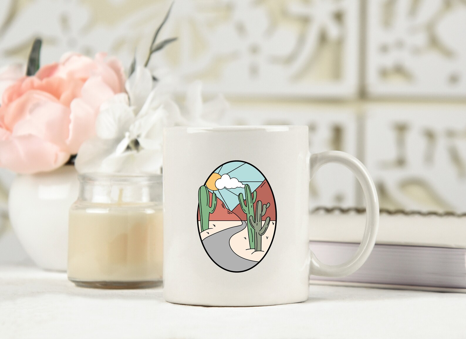 Western PNG Desert Png Cactus SVG Western Scene Clipart - Etsy