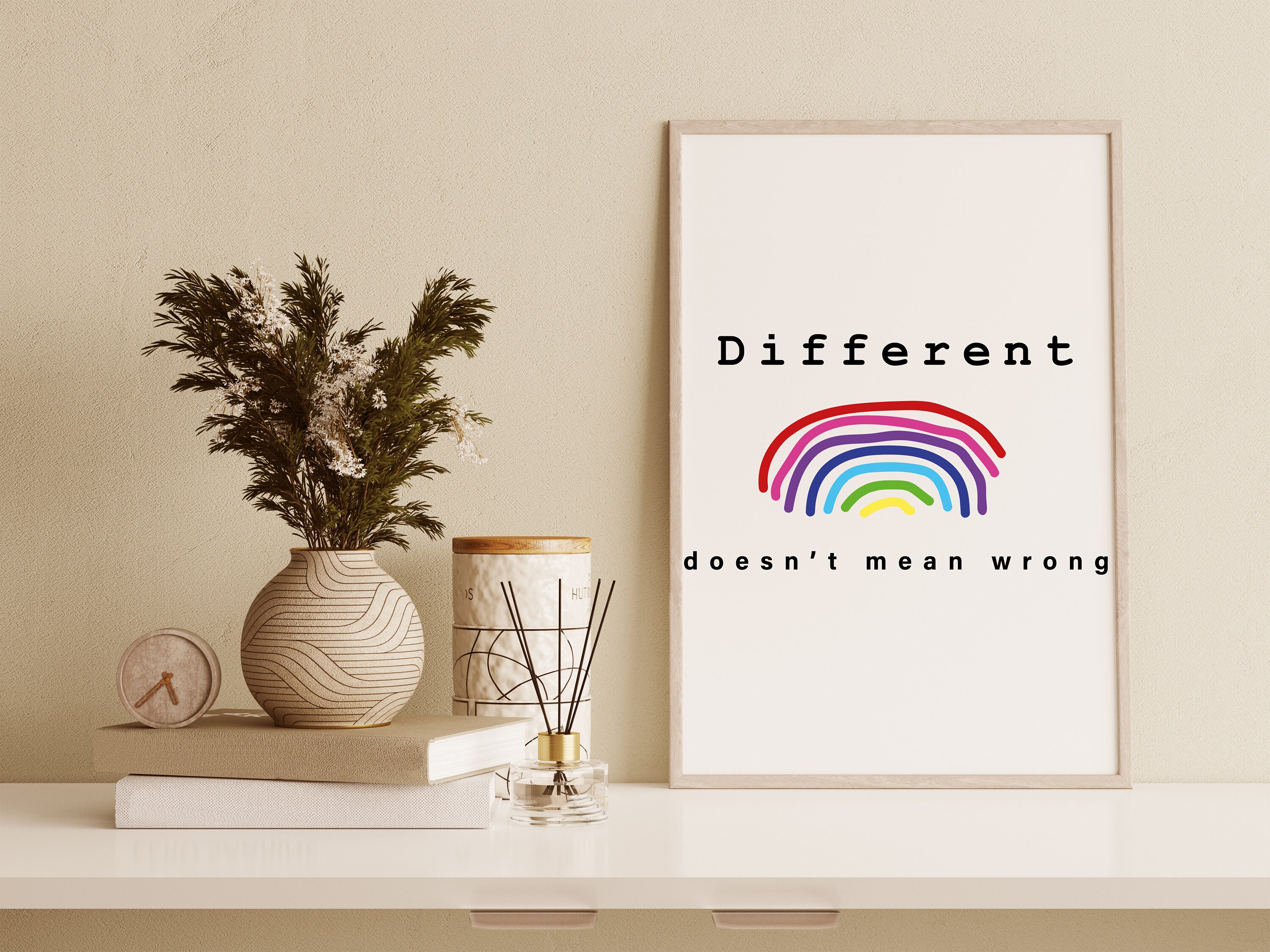 Different Doesn't Mean Wrong PNG, Inspirational Quotes SVG ...