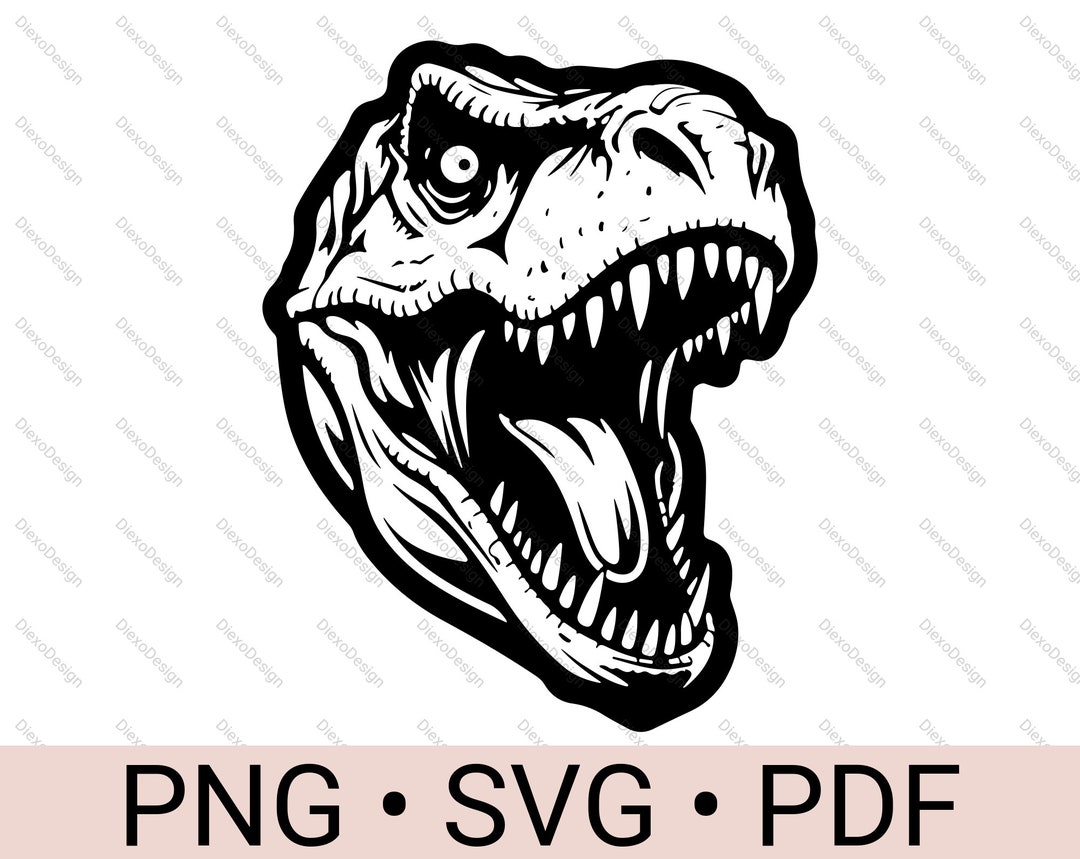 T-rex Svg, T-rex Scratch Svg, T Rex Clipart, Tyrannosaurus Rex Svg ...