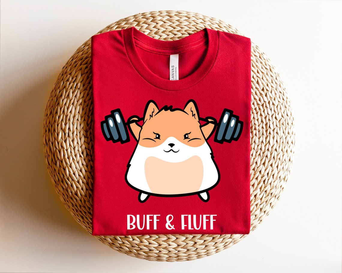 Buff and Fluff PNG Hamster SVG Crossfit Clipart Gym Svg - Etsy