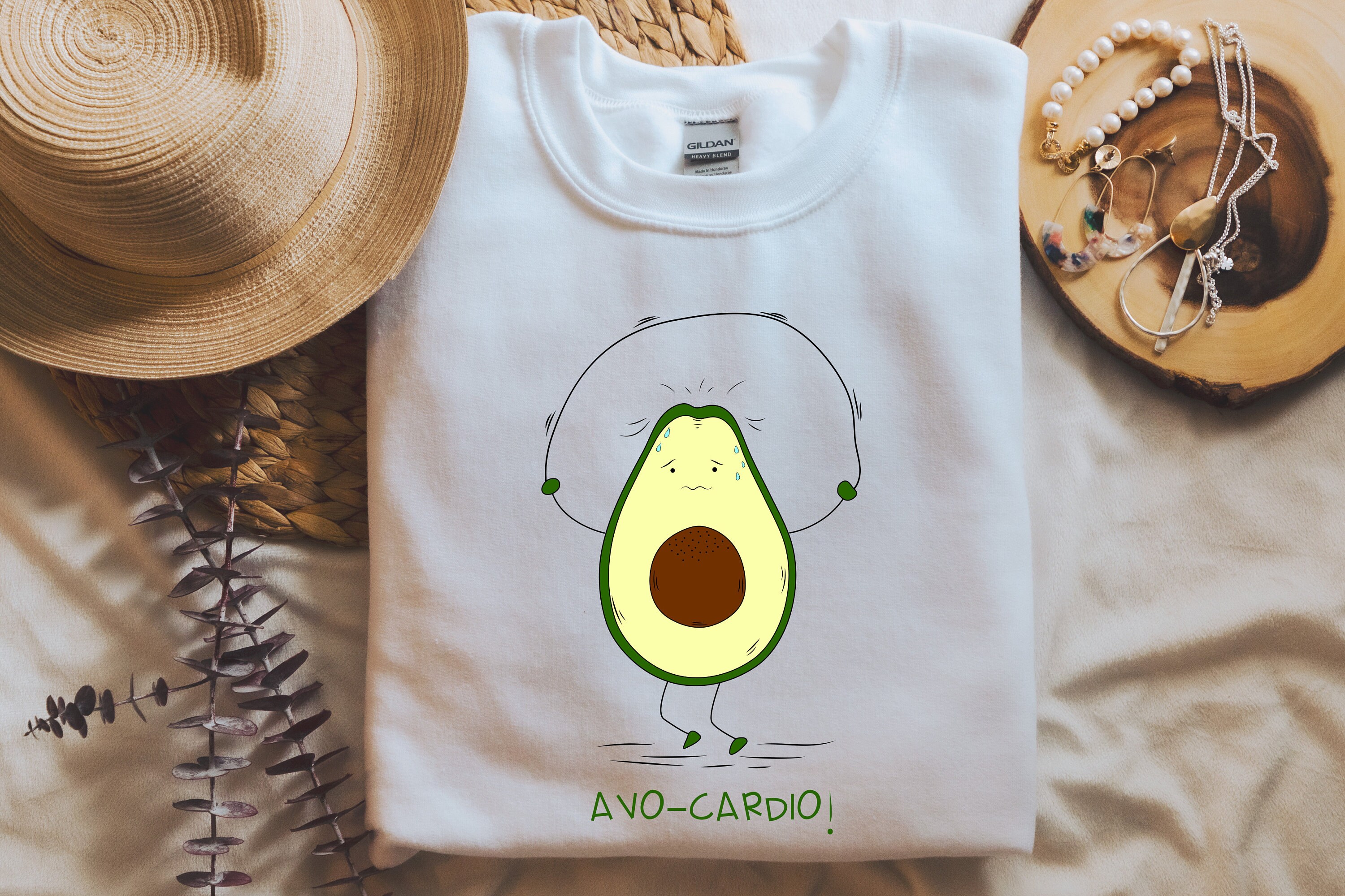 Avo-cardio PNG, Cute Avocado Png, Avocado SVG, Avocado Clipart, Cardio ...