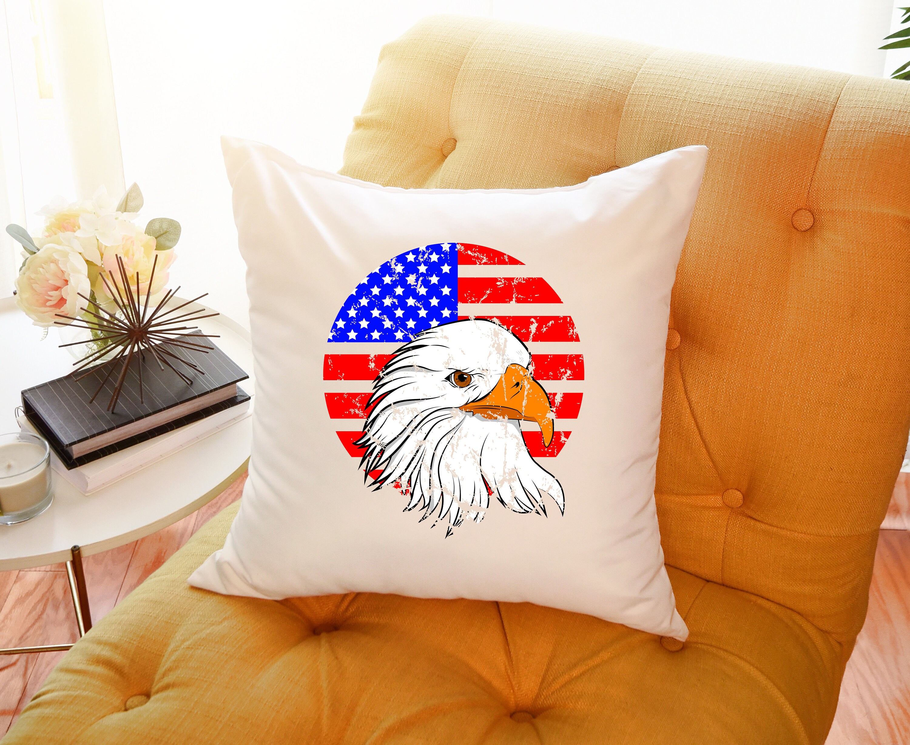 American Eagle PNG, USA Eagle SVG, Independence Day Clipart, 4th of ...