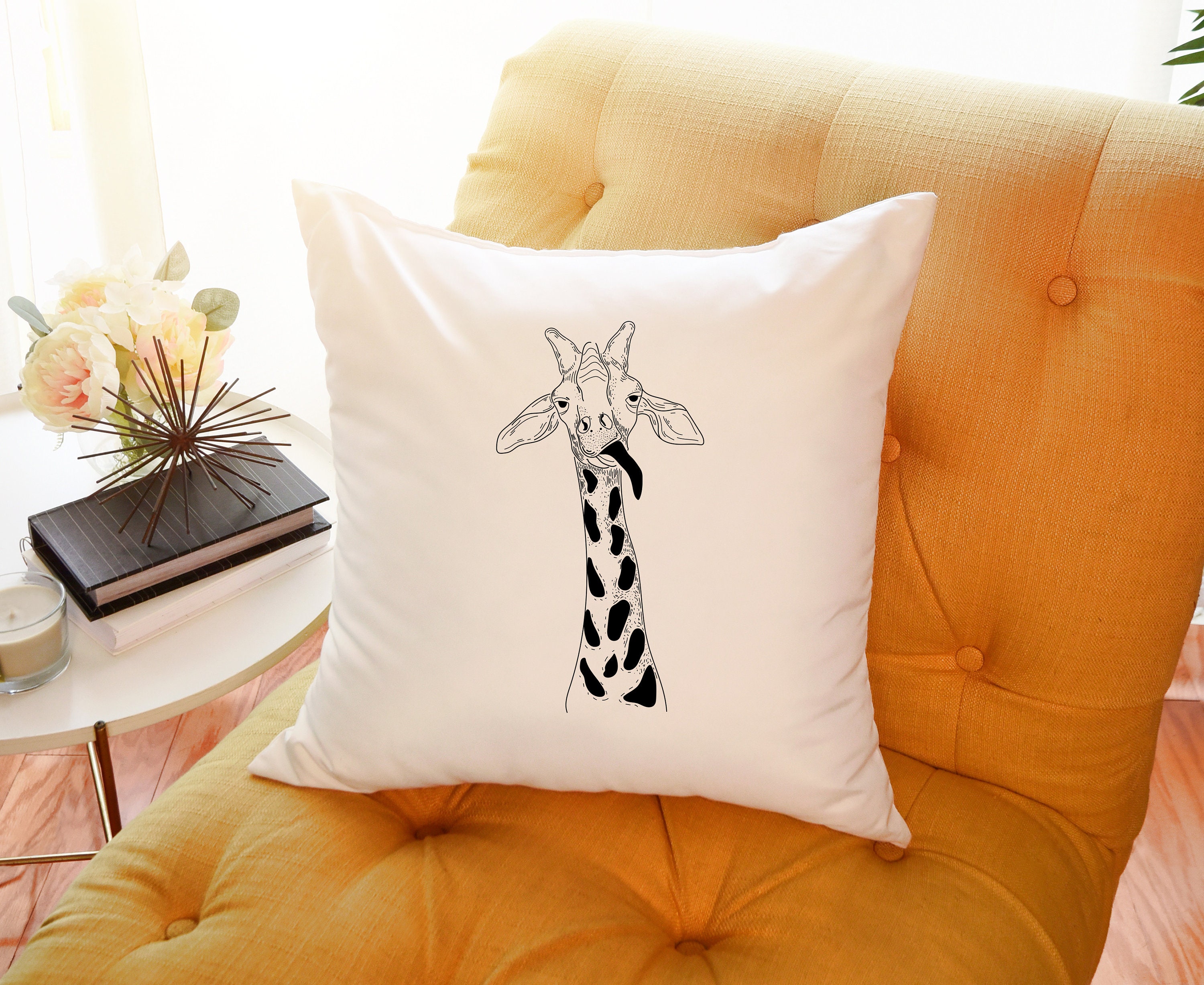 Funny Giraffe PNG, Goofy Giraffe SVG, Giraffe Tongue Out Svg, Giraffe T ...