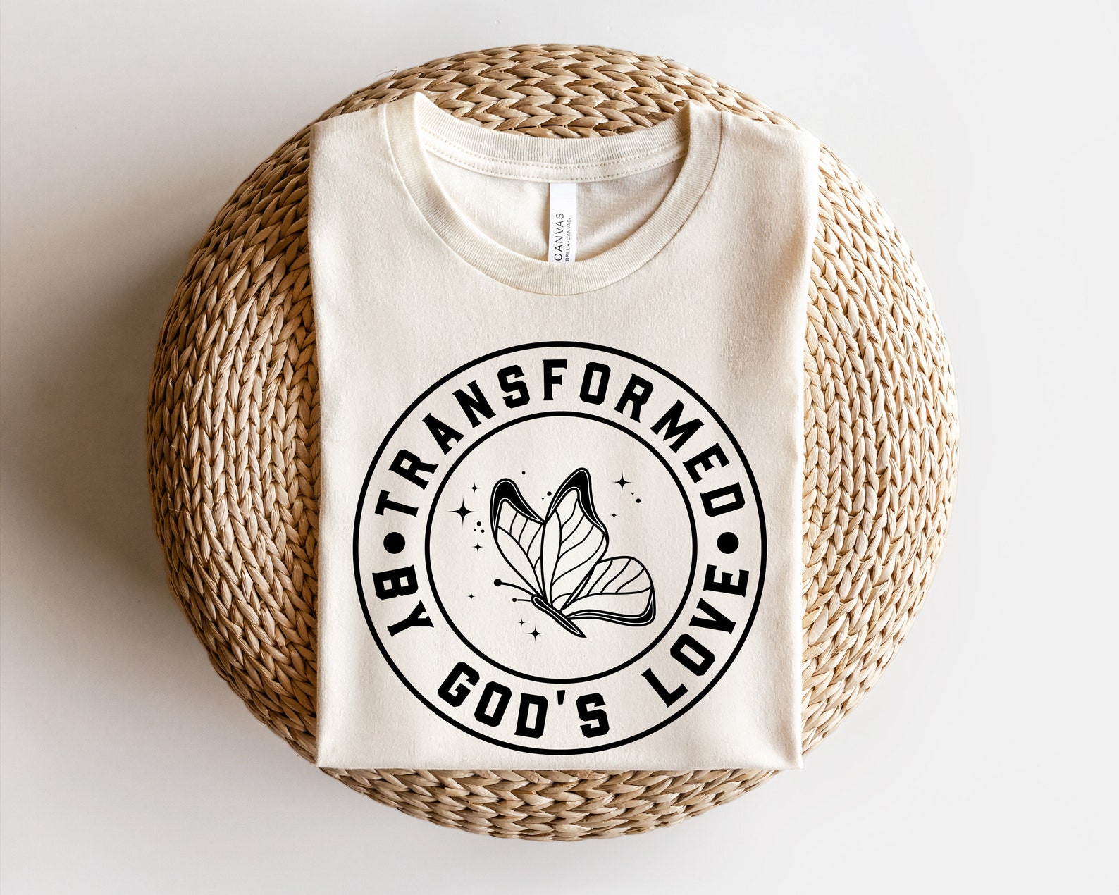 Transformed by God's Love PNG, God SVG, Butterfly Svg, Godly Clipart ...