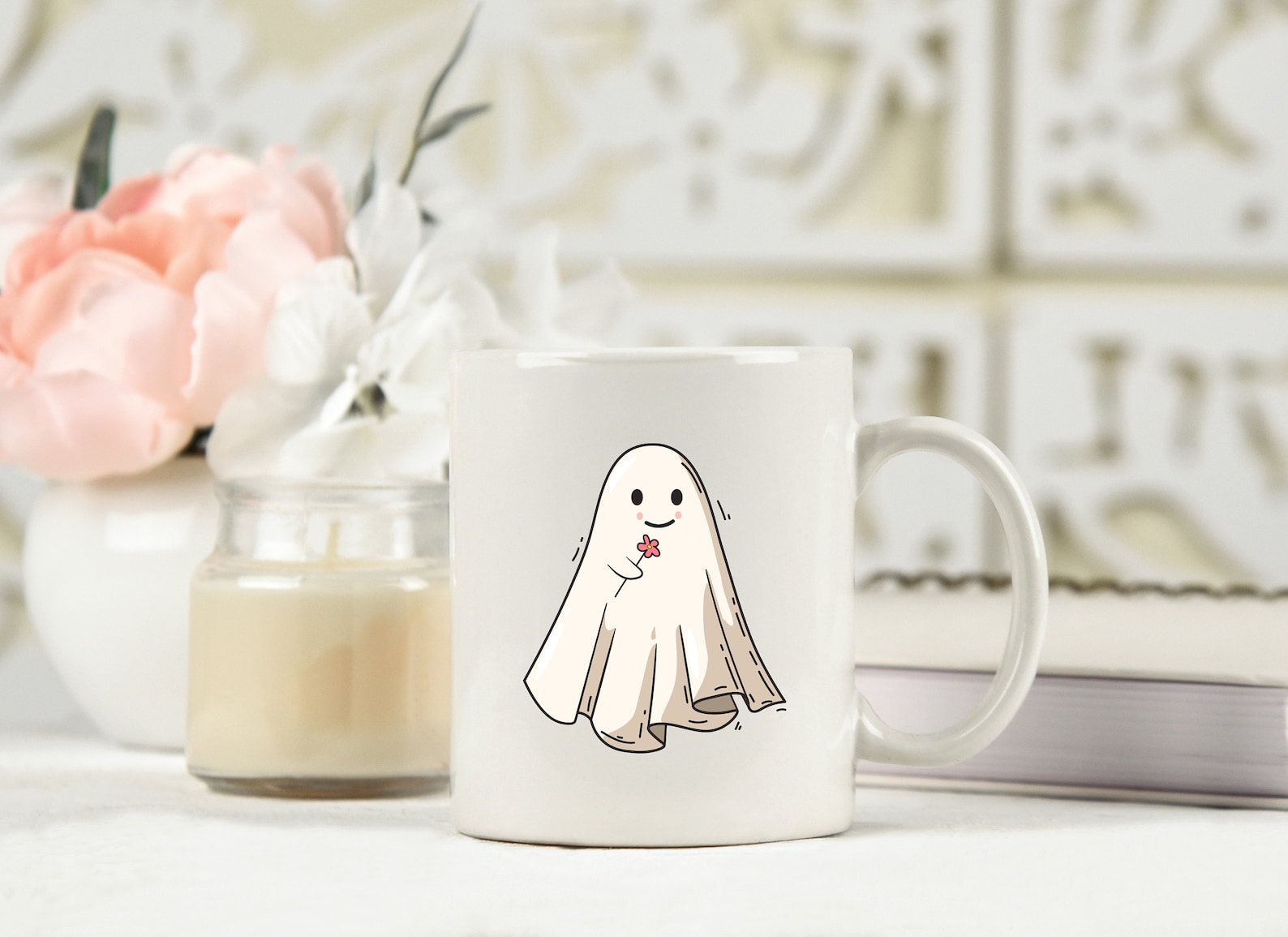 Kawaii Cute Ghost PNG Ghost SVG Cartoon Ghost Clipart Ghost - Etsy