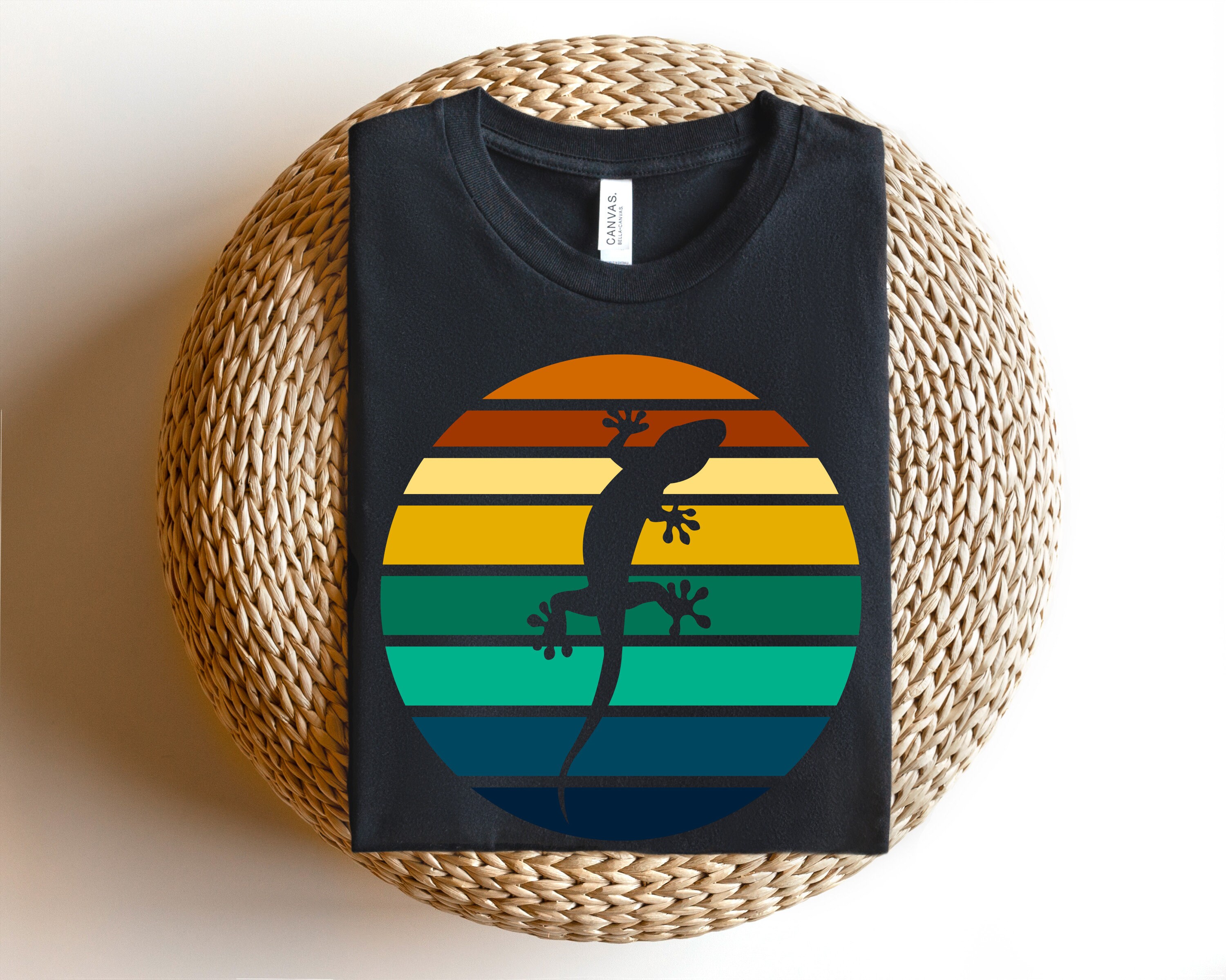 Retro Gecko PNG, Reptile SVG, Cartoon Gecko Clipart, Lizard Clipart ...