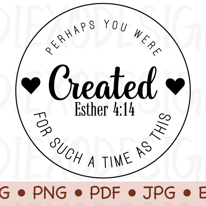 Esther 4 14 Svg - Etsy