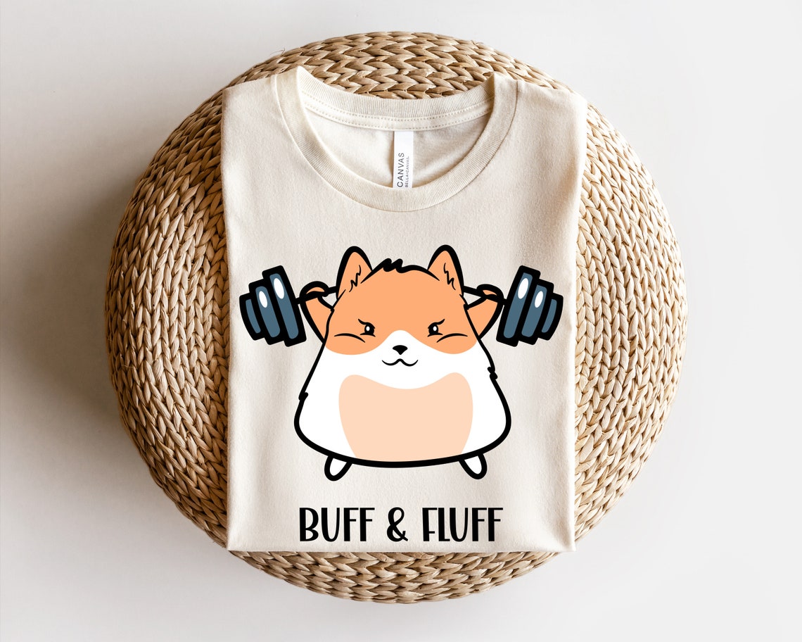 Buff and Fluff PNG Hamster SVG Crossfit Clipart Gym Svg - Etsy
