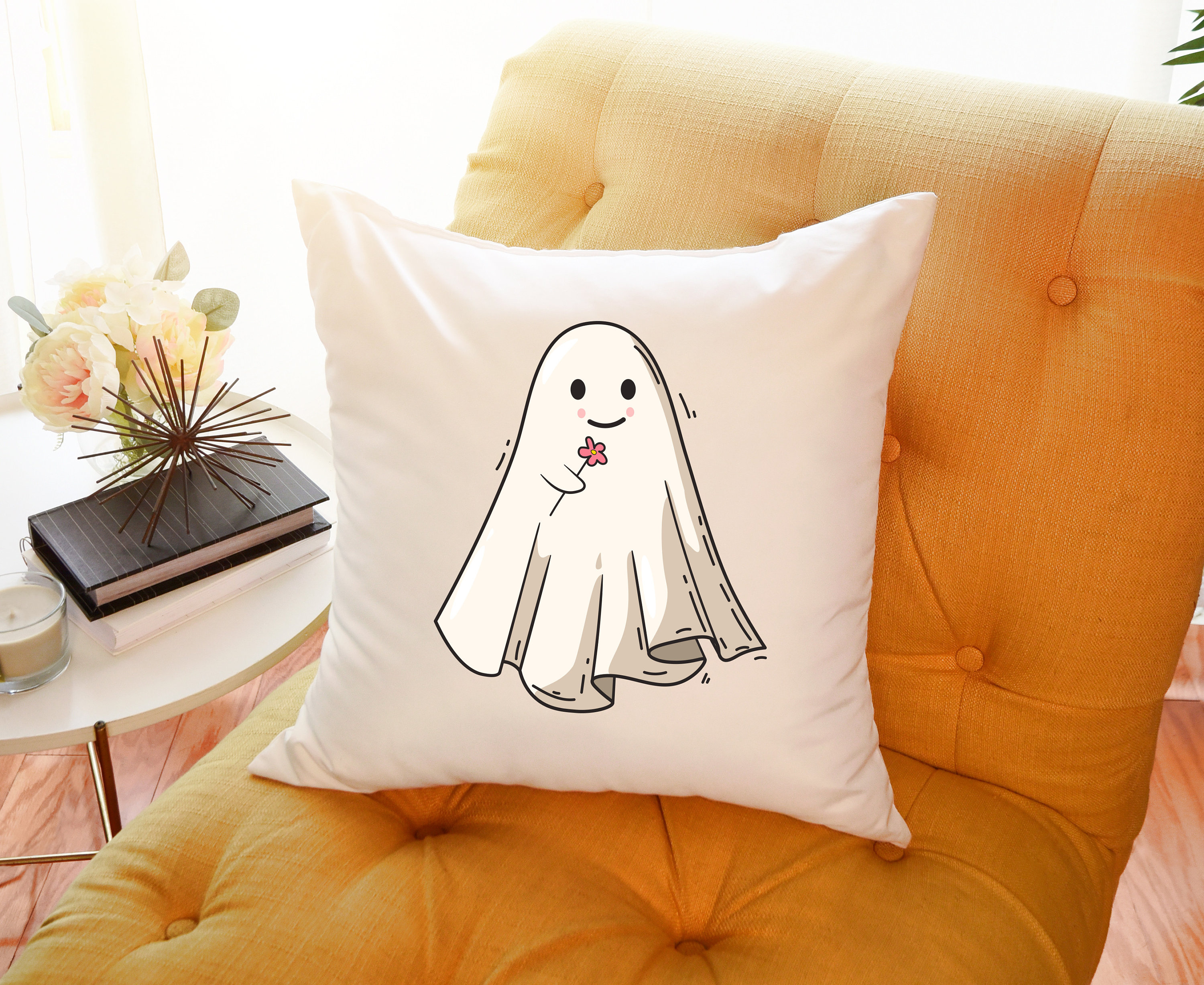 Kawaii Cute Ghost PNG Ghost SVG Cartoon Ghost Clipart Ghost - Etsy