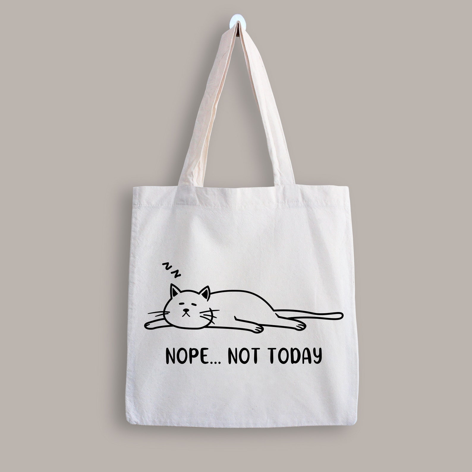 Nope Not Today PNG, Not Today Cat SVG, Funny Cat PNG, Cat Vector, Cat ...