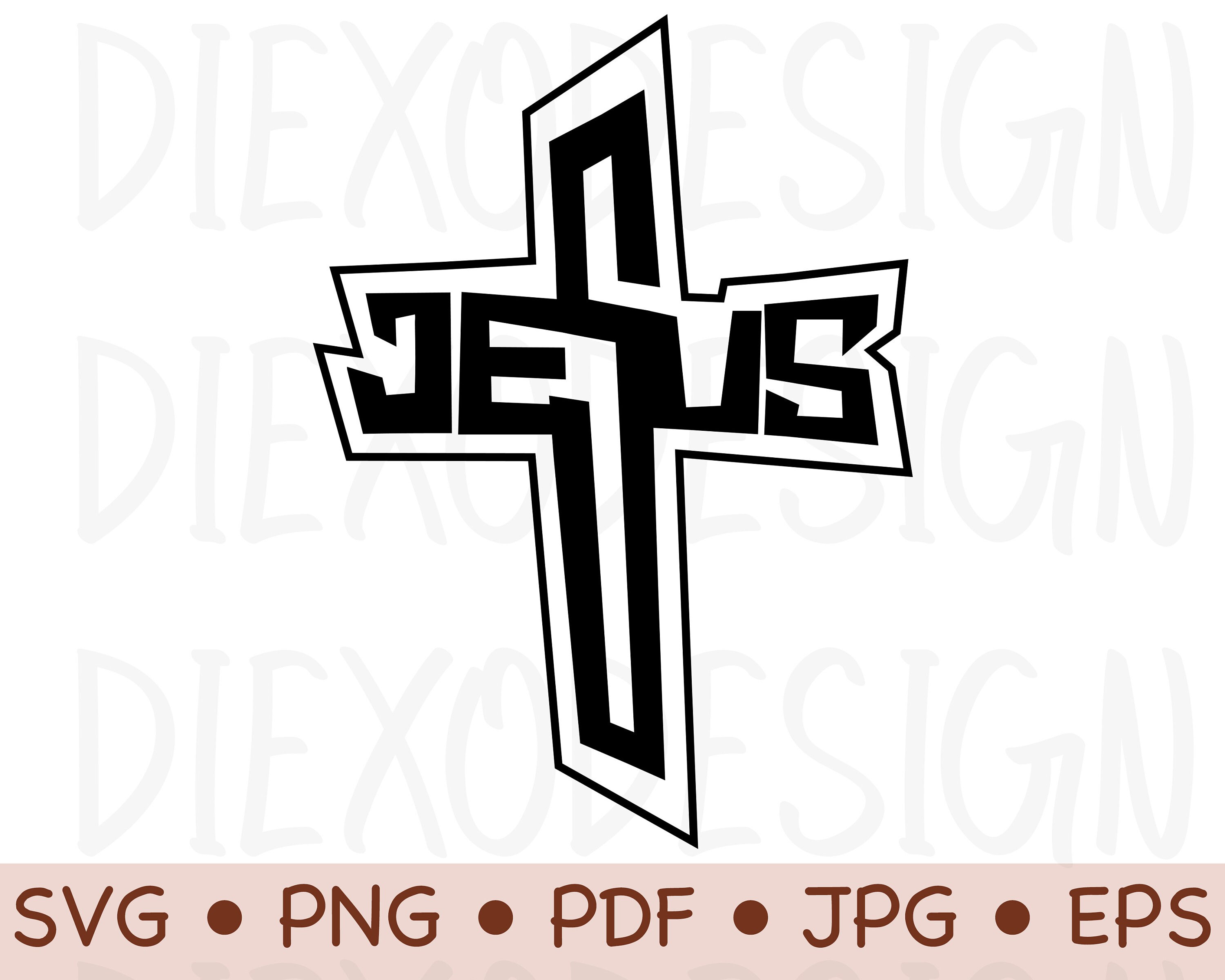 Jesús PNG Jesús SVG Imágenes Prediseñadas de Jesucristo - Etsy México
