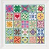 Pinwheel Cross Stitch Pattern, Christmas Tree Quilt Block Design, PDF ...