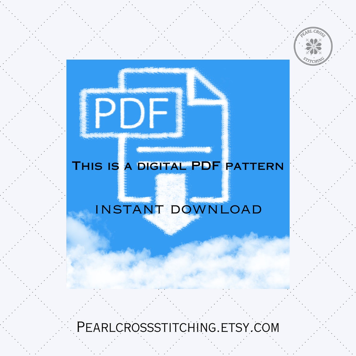 Cross Stitch Pattern, Baby Motifs Sampler, Alphabet and Numbers, PDF ...