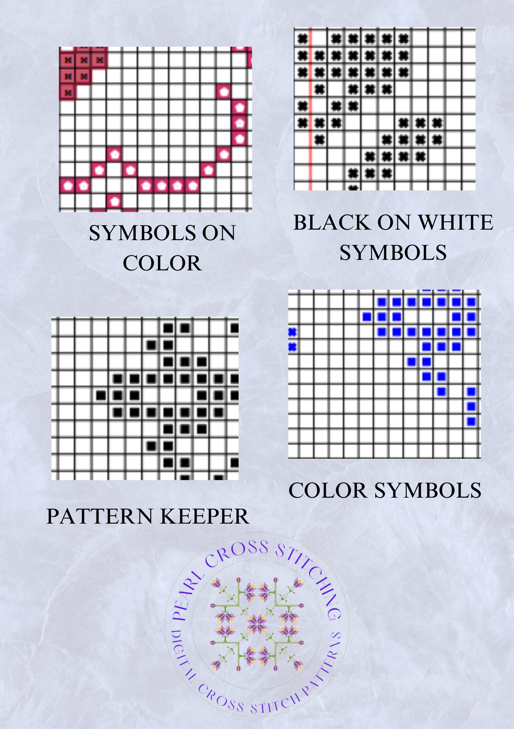 Fruits of the Holy Spirit Cross Stitch Pattern: Christian Bible Verse ...
