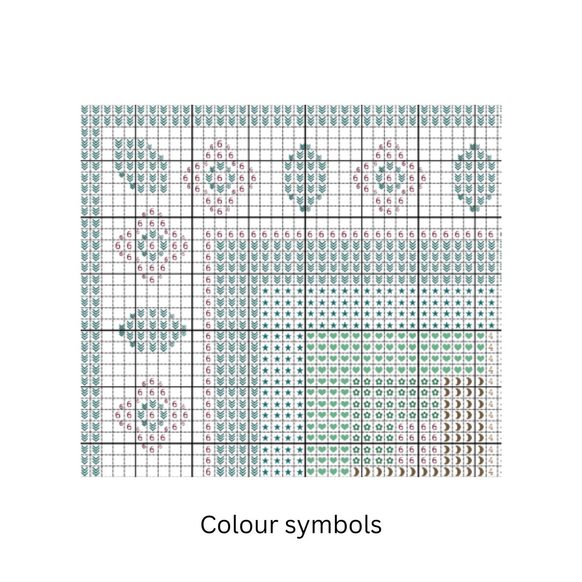 Cross Stitch Log Cabin Quilt Block Pattern, Floral and Log Cabin Design ...