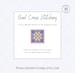 Counted Cross Stitch Motifs Sampler, Alphabet and Numbers, PDF Cross ...