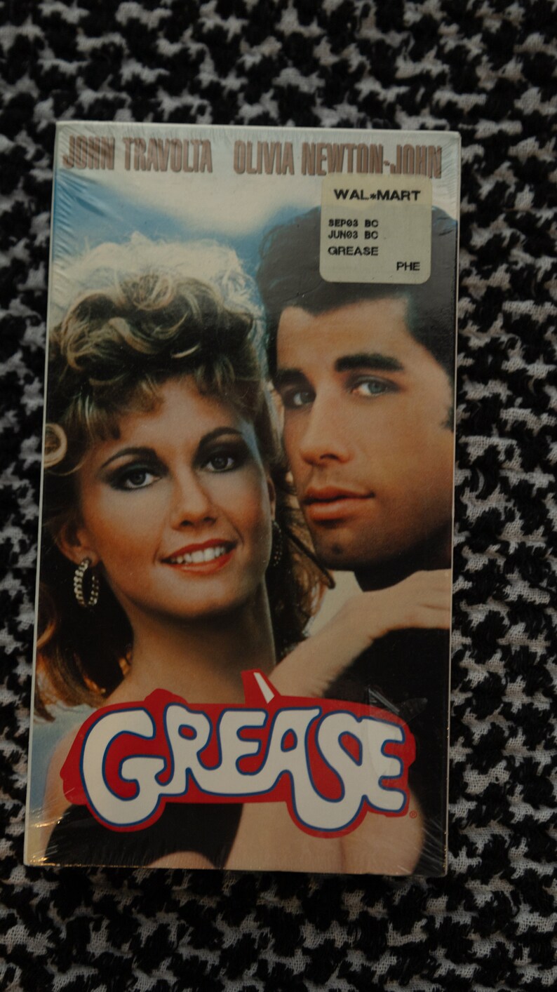 Grease VHS Sealed - Etsy