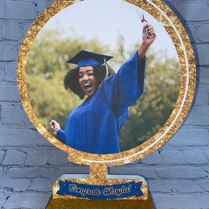 Graduation Globe With Graduate Centerpiece - Etsy