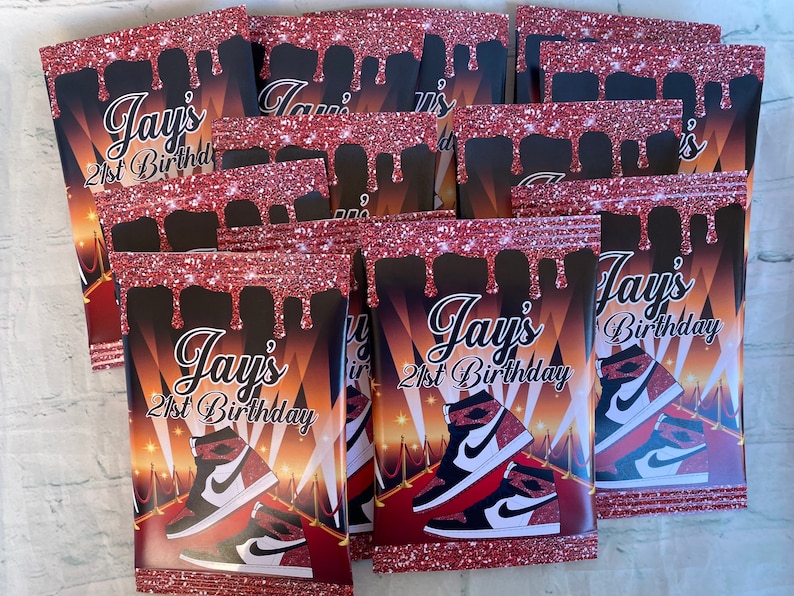 Sneaker Ball Chip Bag - Etsy