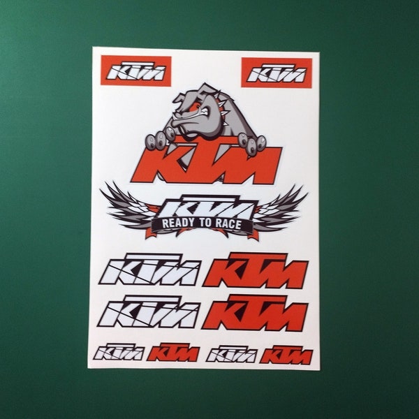 Ktm Helmet Stickers - Etsy