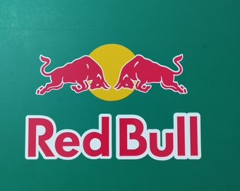 Red Bull Formula One F1 Racing Blue Background Stickers X2 - Etsy