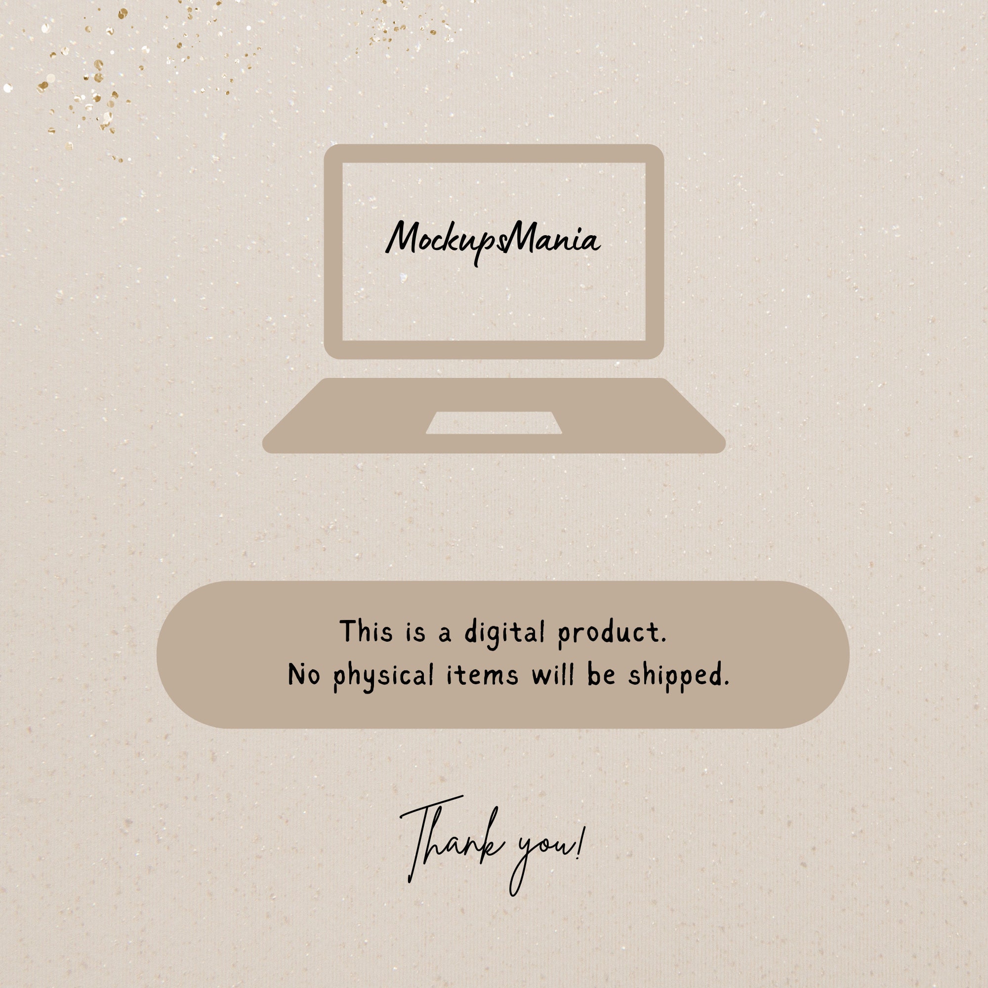 Digital Invite Card Mockup 5x7, Party Invitations, Greetings Cards ...