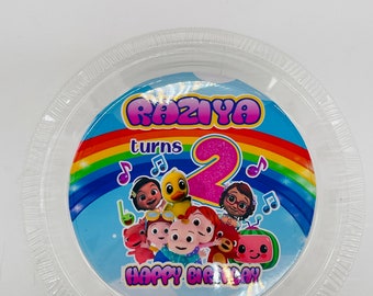 Custom Party Plates - Etsy