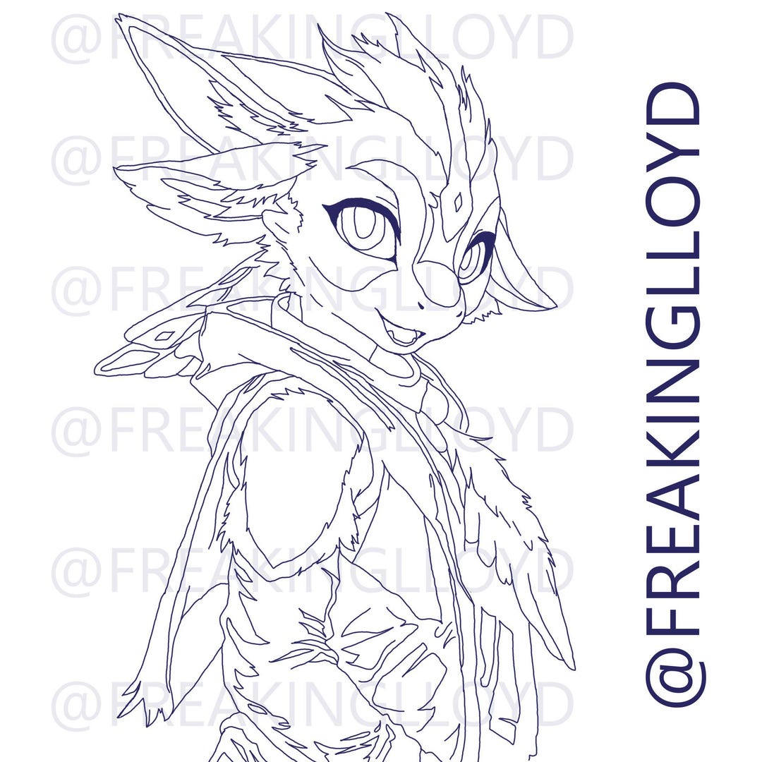 Avali Furry Base Adopt - Etsy