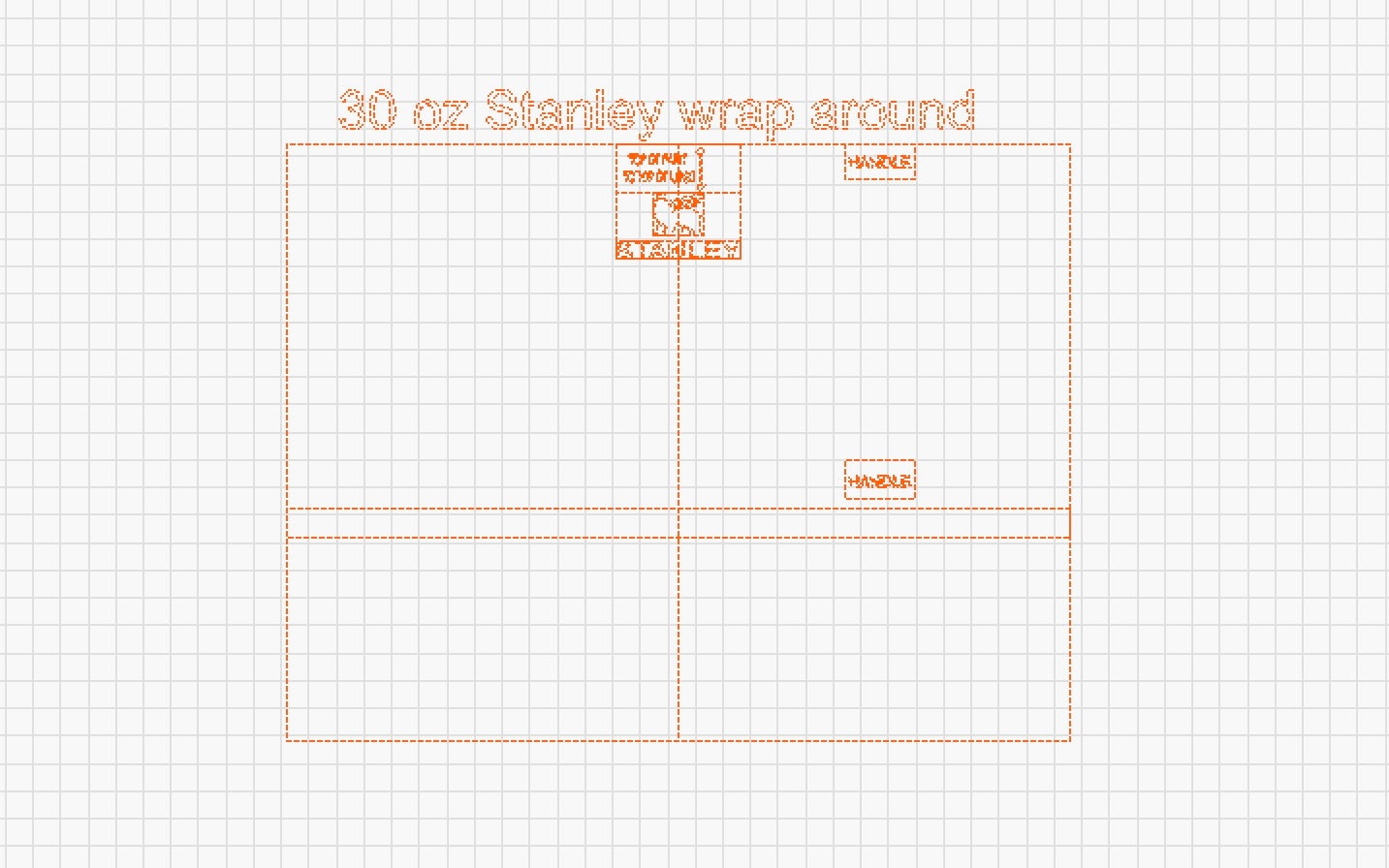 30oz Stanley and Dupe Tumbler Wrap Design Template Digital File for ...