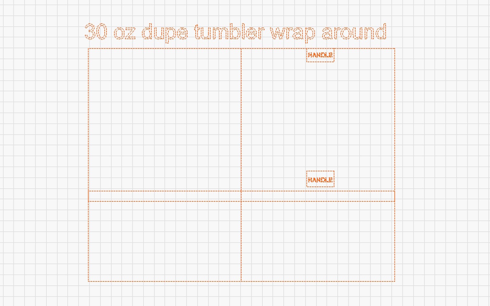 30oz Stanley and Dupe Tumbler Wrap Design Template Digital File for ...