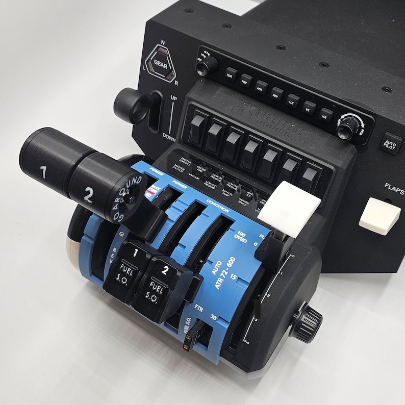 NEW! ATR 42/72 Advanced Throttle Pack for Honeycomb Bravo for Flight ...