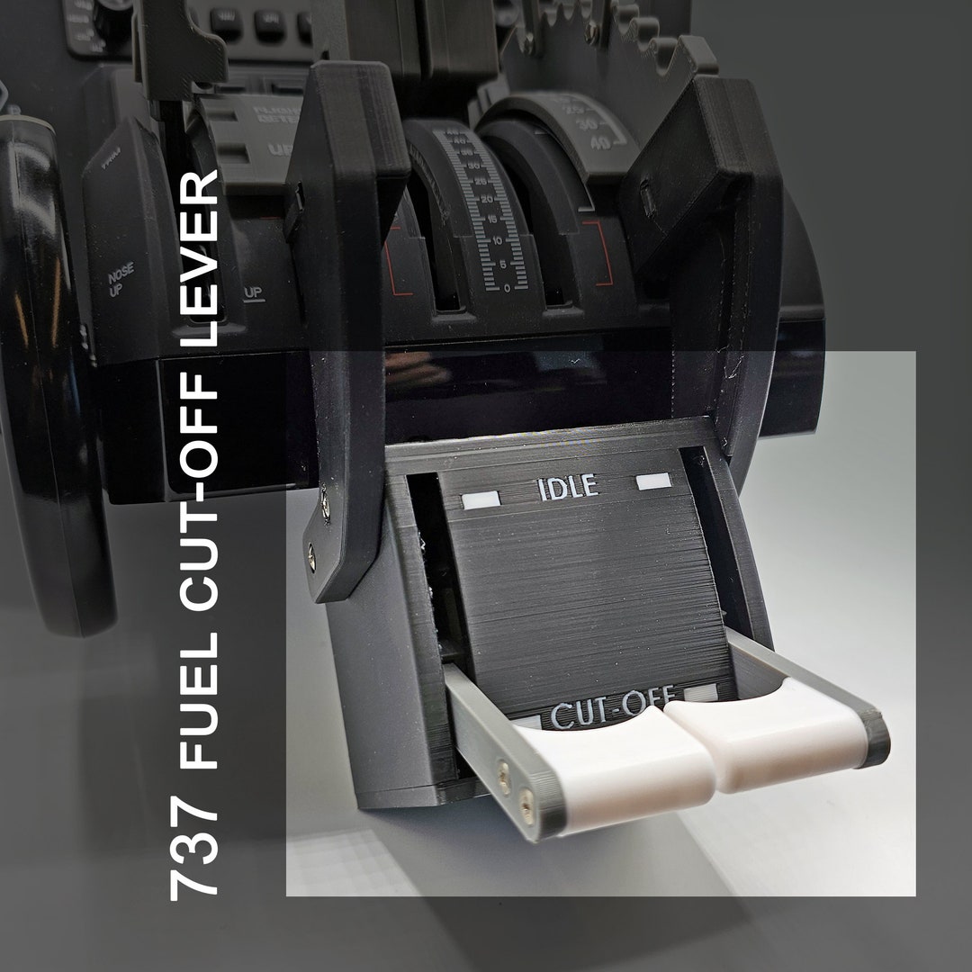 NEW! Boeing 737 Functional Fuel Cut-off Levers for Honeycomb Bravo ...