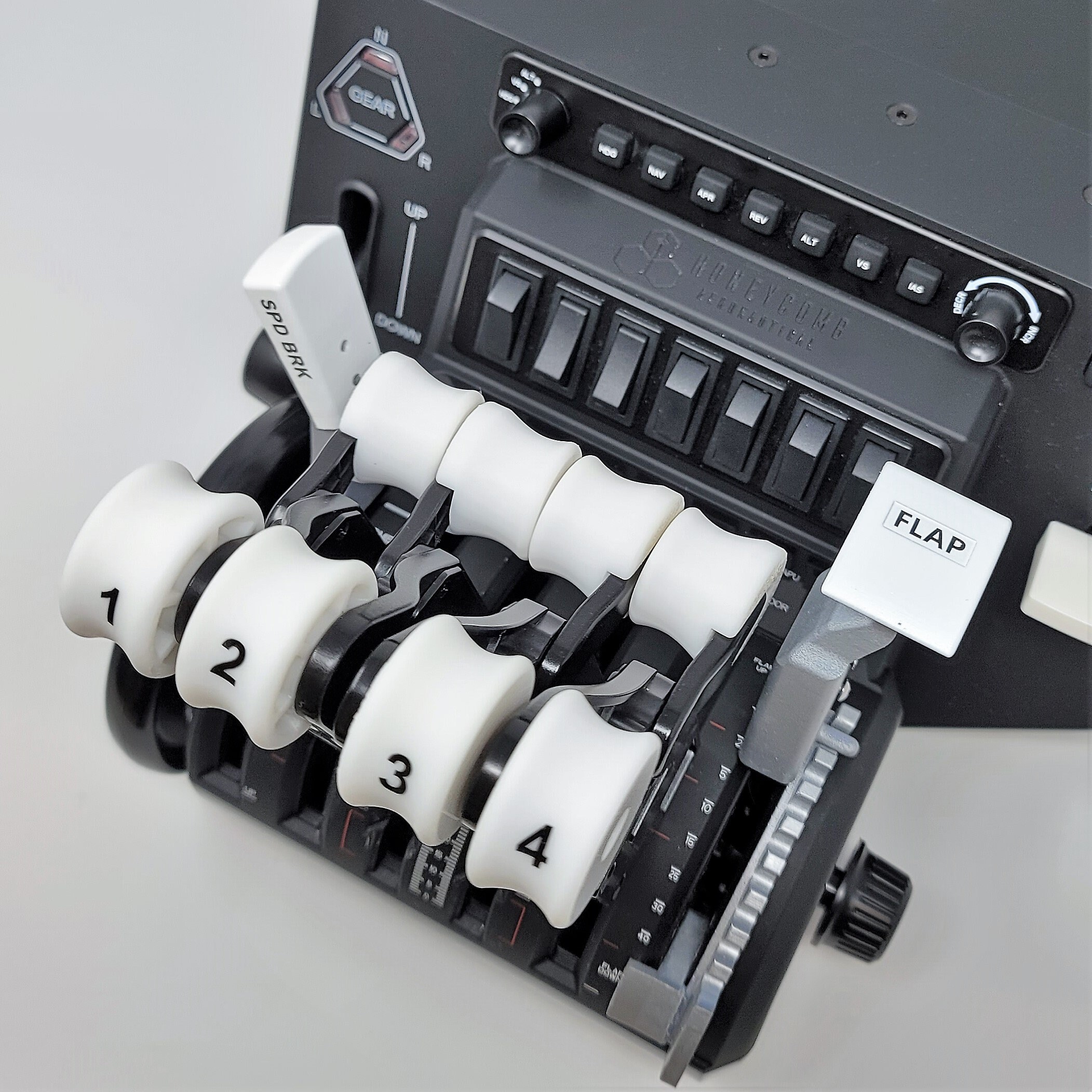 Boeing 747 Throttle Quadrant Addons for the Honeycomb Bravo - Etsy ...