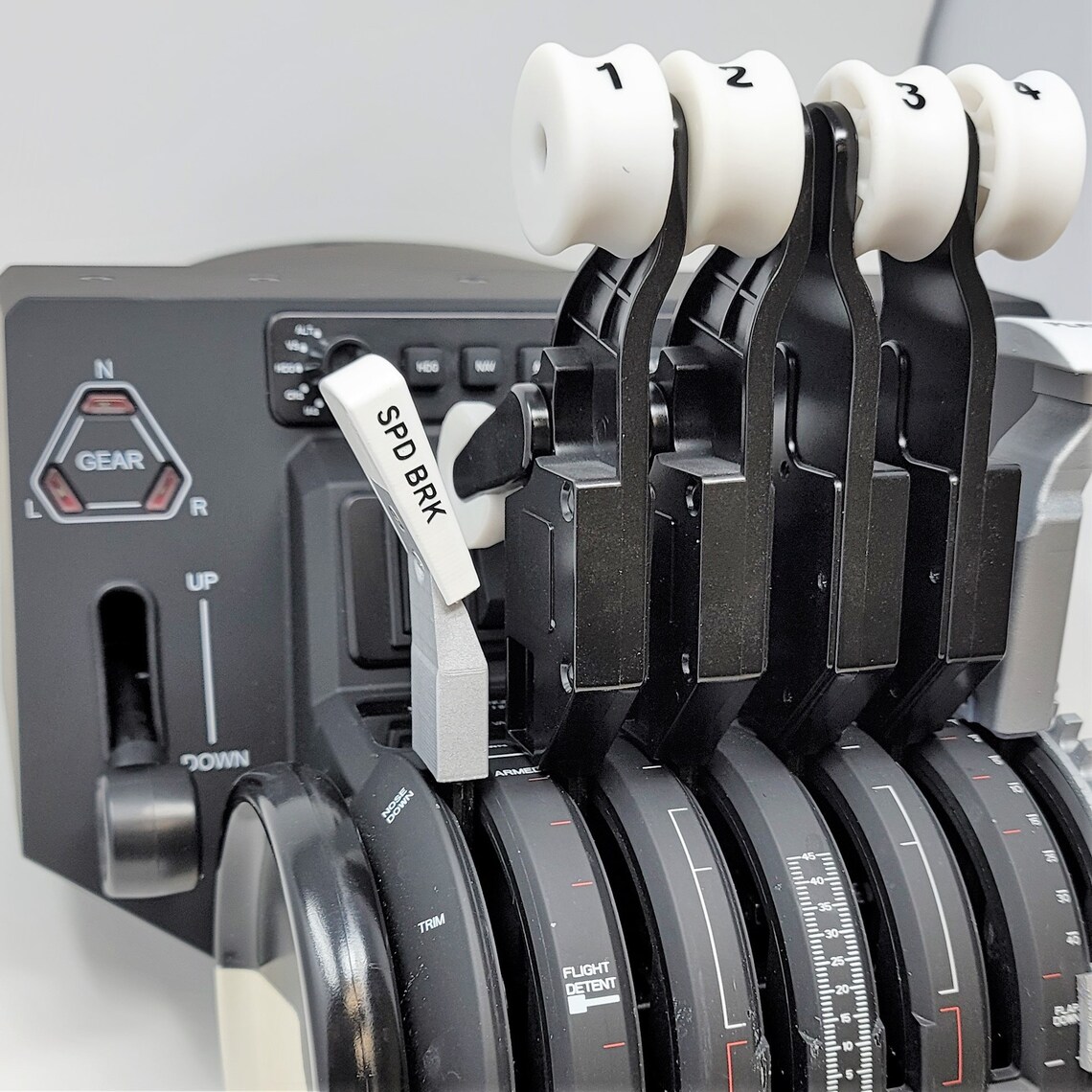 Boeing 747 Throttle Quadrant Addons for the Honeycomb Bravo - Etsy Canada