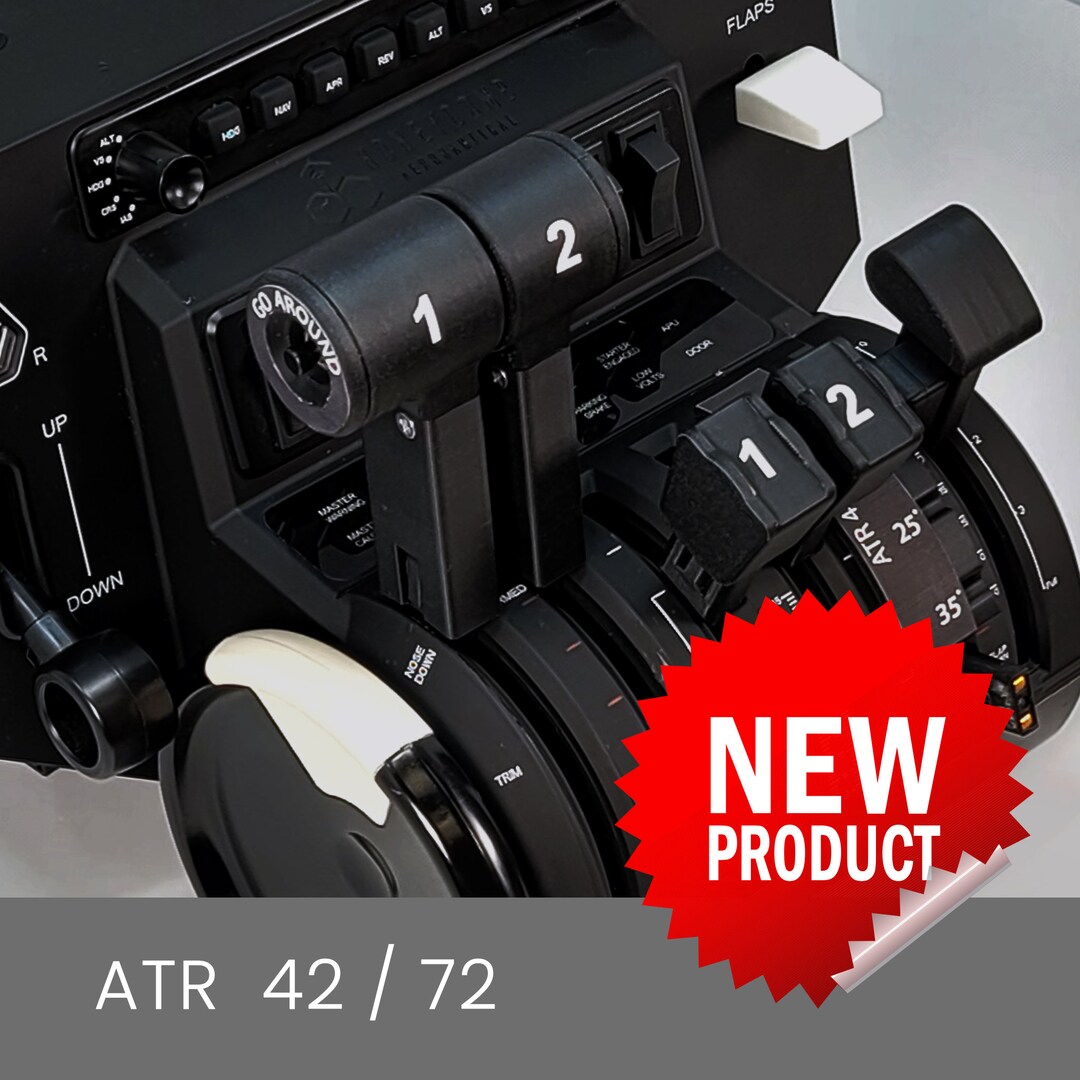 NEW ATR 42/72 Addon Package for Honeycomb Bravo. Functional - Etsy ...