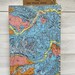 Vintage Geologic Map Handmade Field Journal Coptic Bound Notebook - Etsy