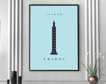 Taipei 101 Poster - Etsy