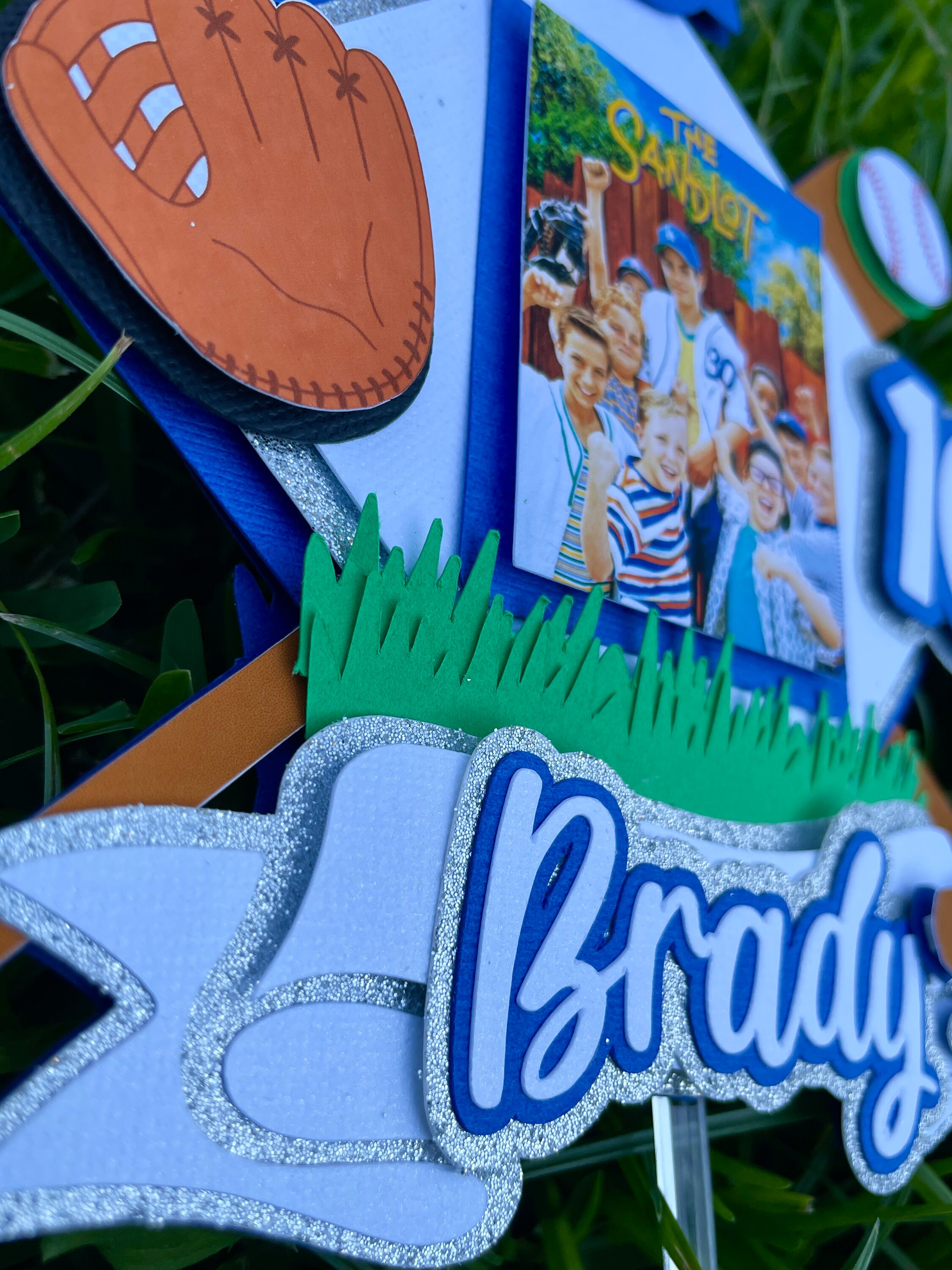 Inspired the Sandlot Cake Topper| Baseball Cake Topper | Sports Cake ...