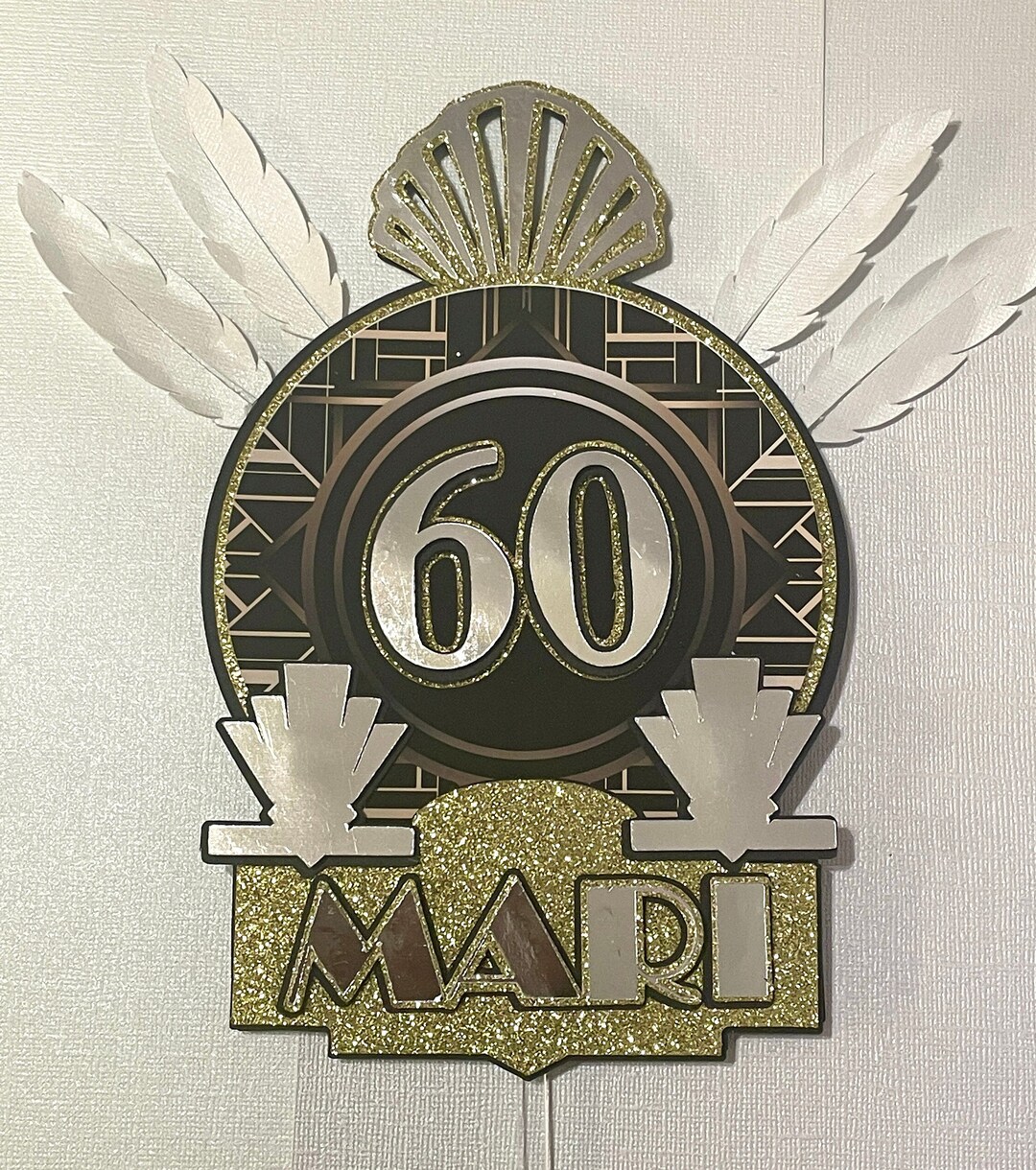 Great Gatsby Cake Topper Gatsby Cake Topper 1920 - Etsy