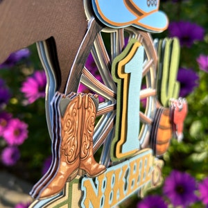 Cowboy Cake Topper | Western Birthday | Cowboy Birthday | Western Cake ...