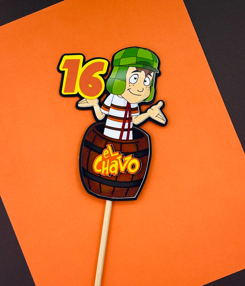 Chavo Del Ocho Centerpiece | Chavo Party Decor | Chavo Party | Chavo ...
