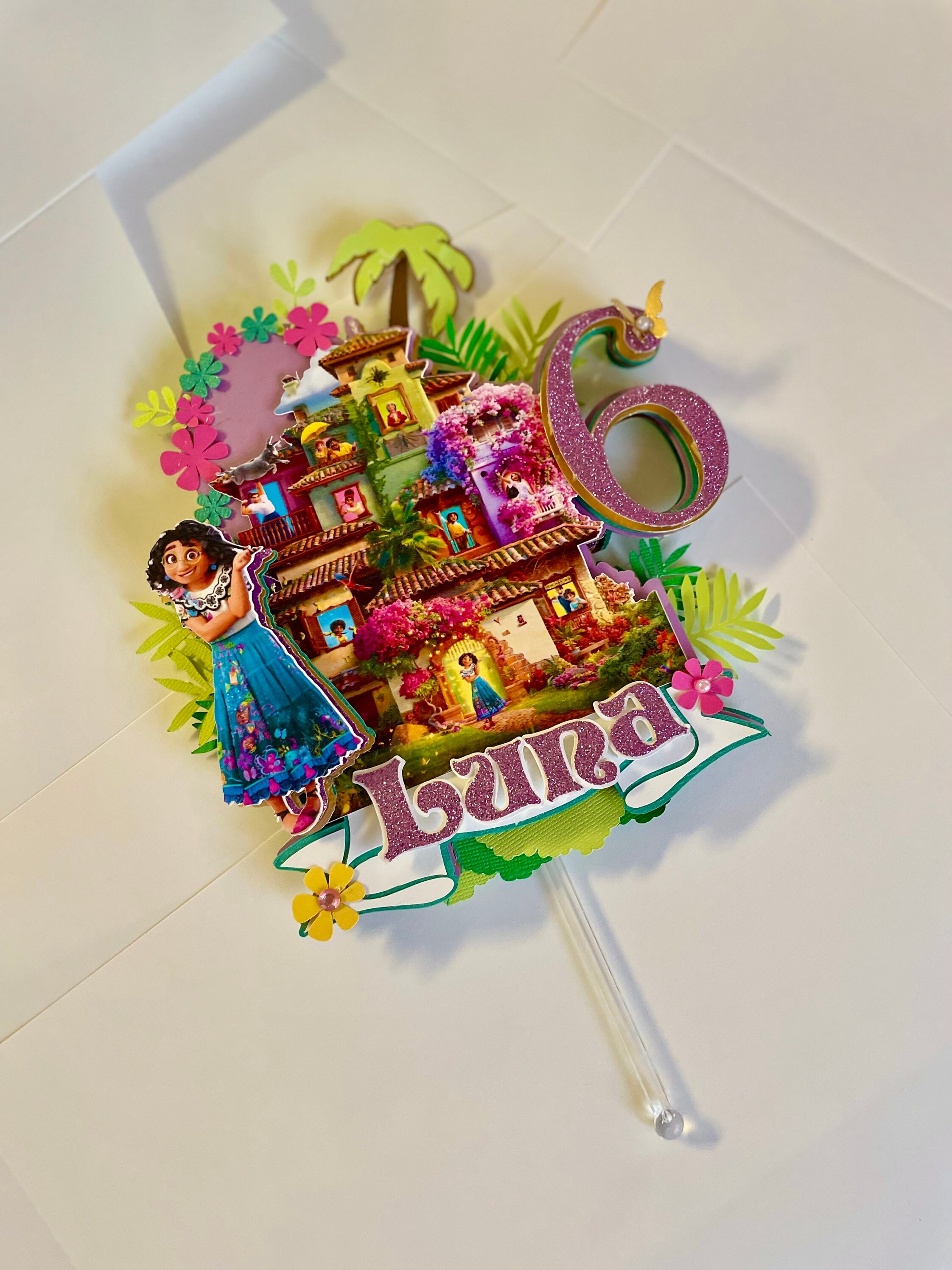 Encanto Cake Topper Girls Birthday Cake Topper - Etsy