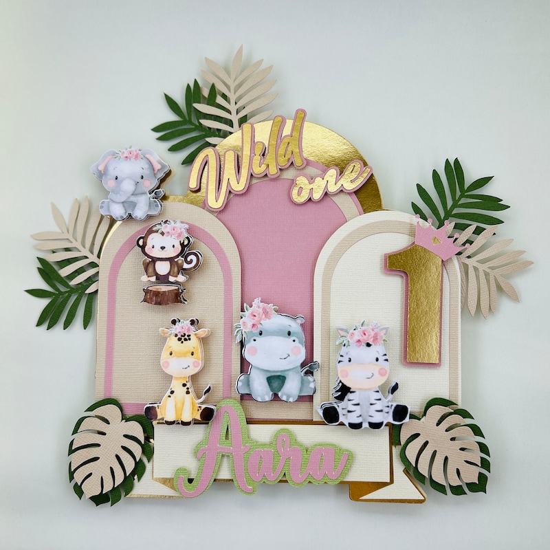 Wild One Cake Topper - Etsy