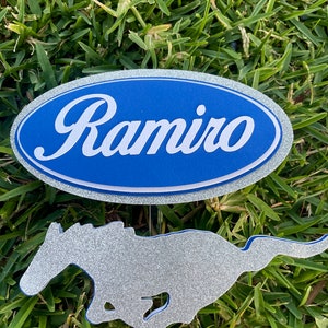 Inspired Mustang Cake Topper | Inspired Ford Cake Topper | Car Cake ...