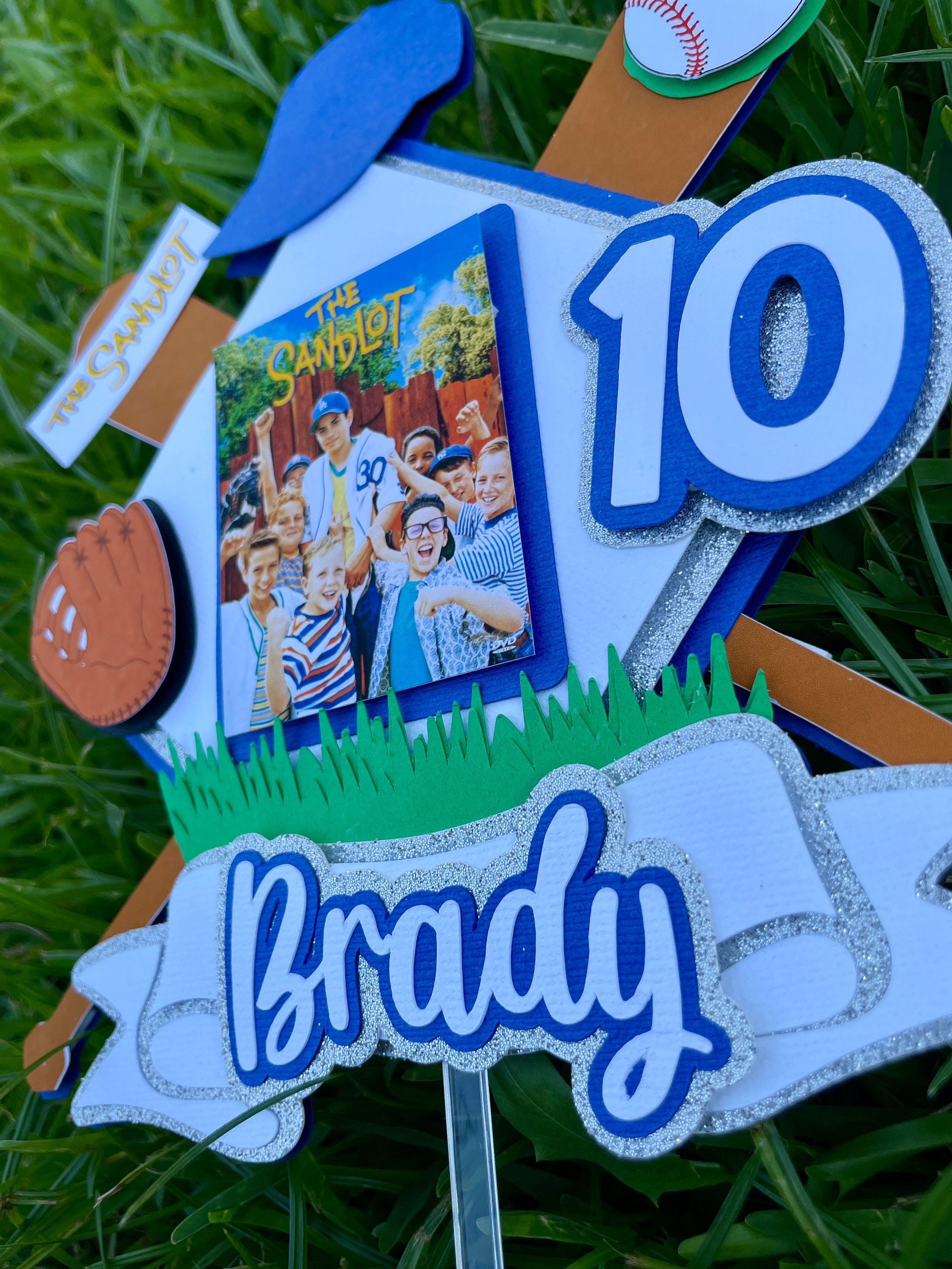 Inspired the Sandlot Cake Topper| Baseball Cake Topper | Sports Cake ...