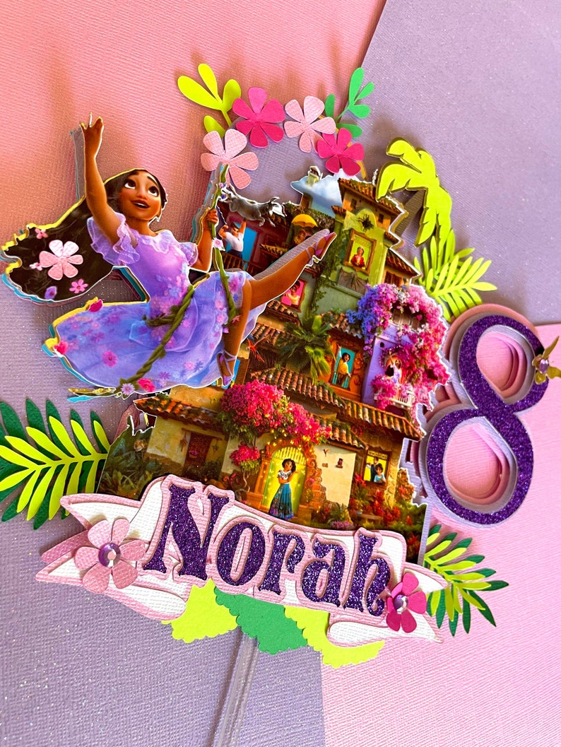 Isabella Cake Topper Encanto Cake Topper - Etsy