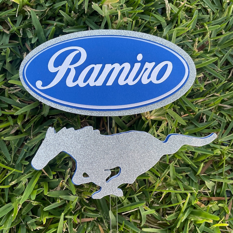 Mustang Cake Decorations - Etsy