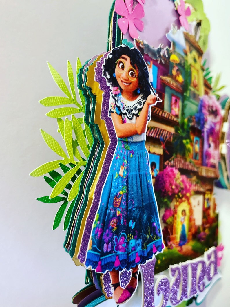 Encanto Cake Topper | Girls Birthday Cake Topper - Etsy