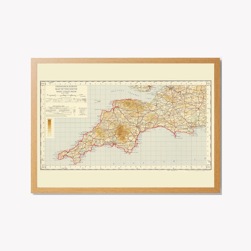 South West Coast Patch Maps - Etsy UK