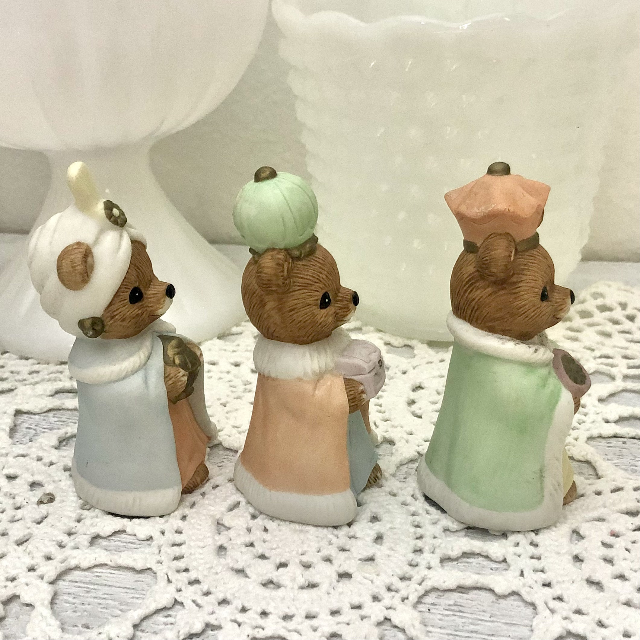 Homco we Three Kings Bears, Nativity Pieces - Etsy